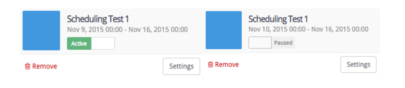 How to use BannerFlow Scheduling